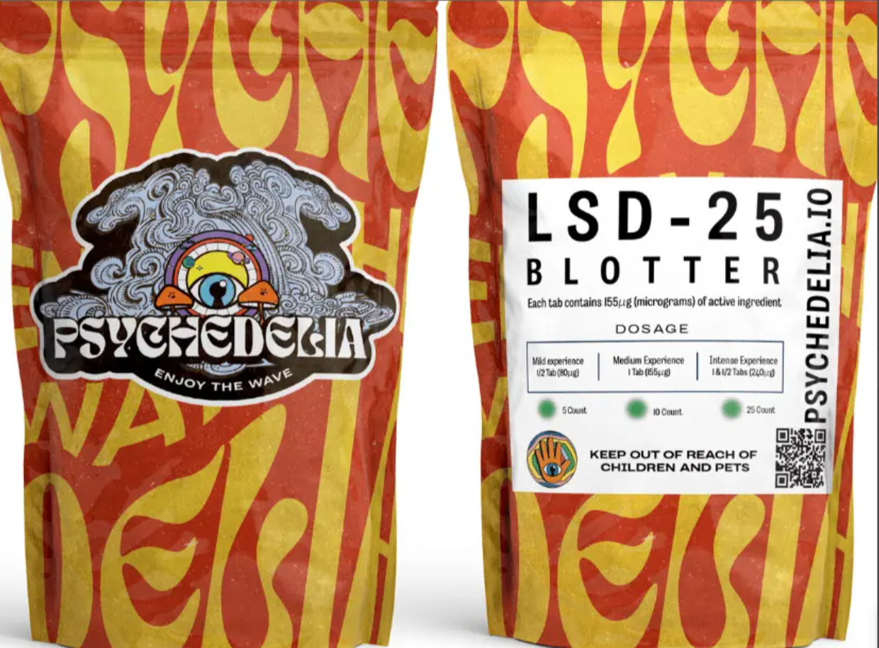 PSYCHEDELIA LSD-25 BLOTTER | Buy 155UG Psychedelics